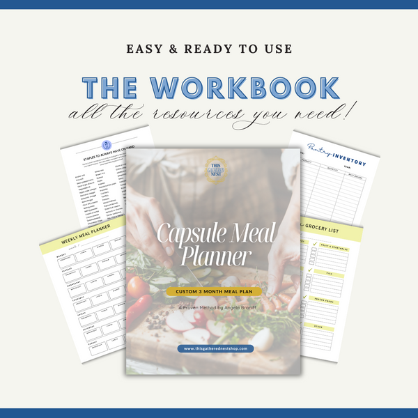 Create Your Custom {Capsule} Meal Plan Workshop – TGN - The Shop